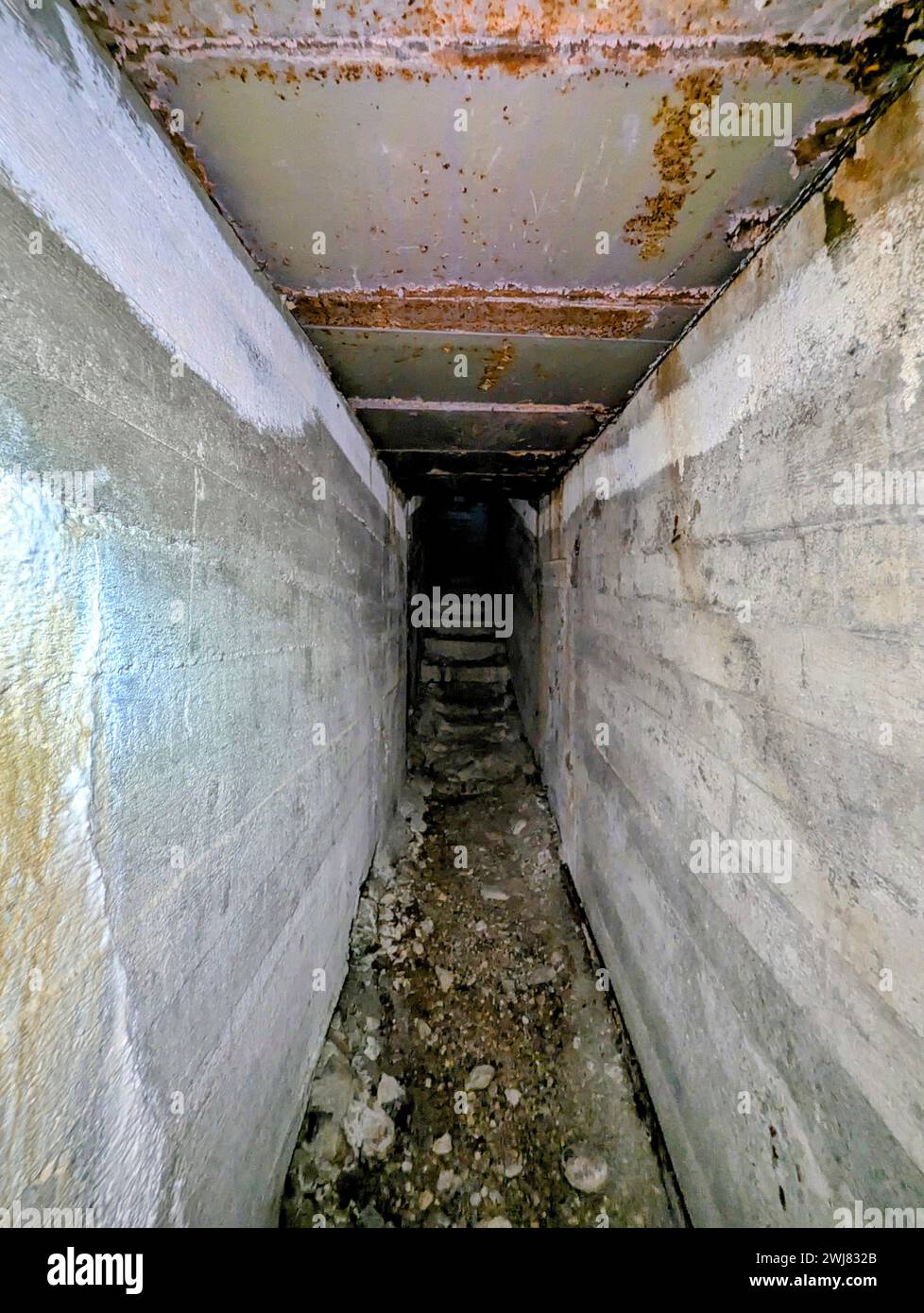 Skrolsvik, fort built by Nazi German Wehrmacht 1941, now ruins, museum ...