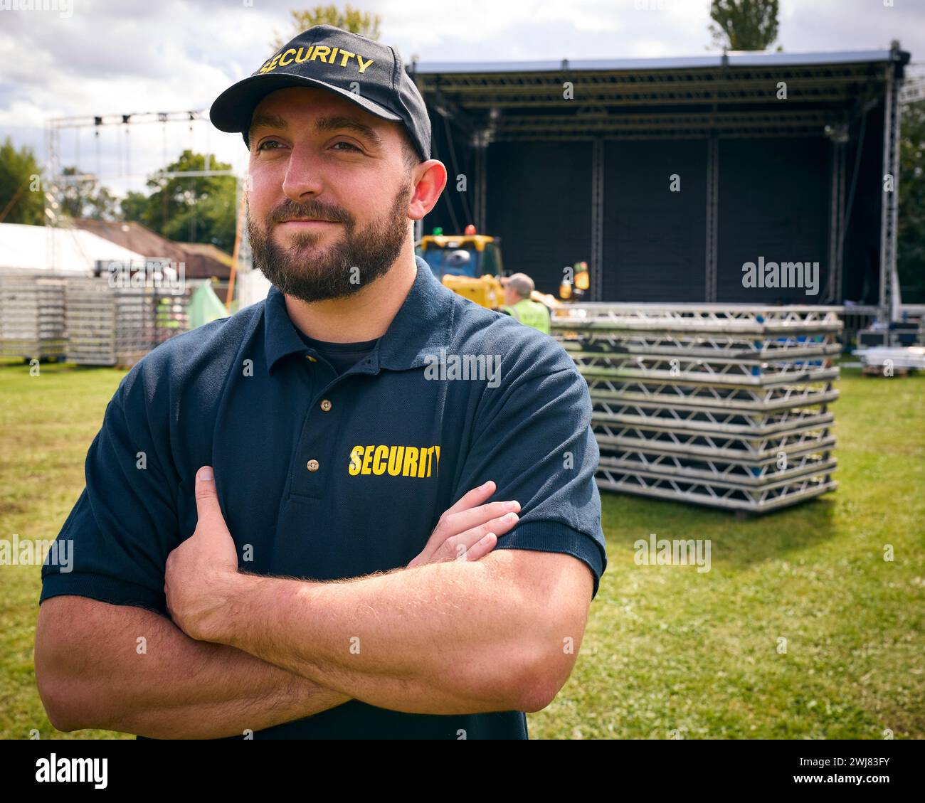 Concert stage set up hi-res stock photography and images - Alamy