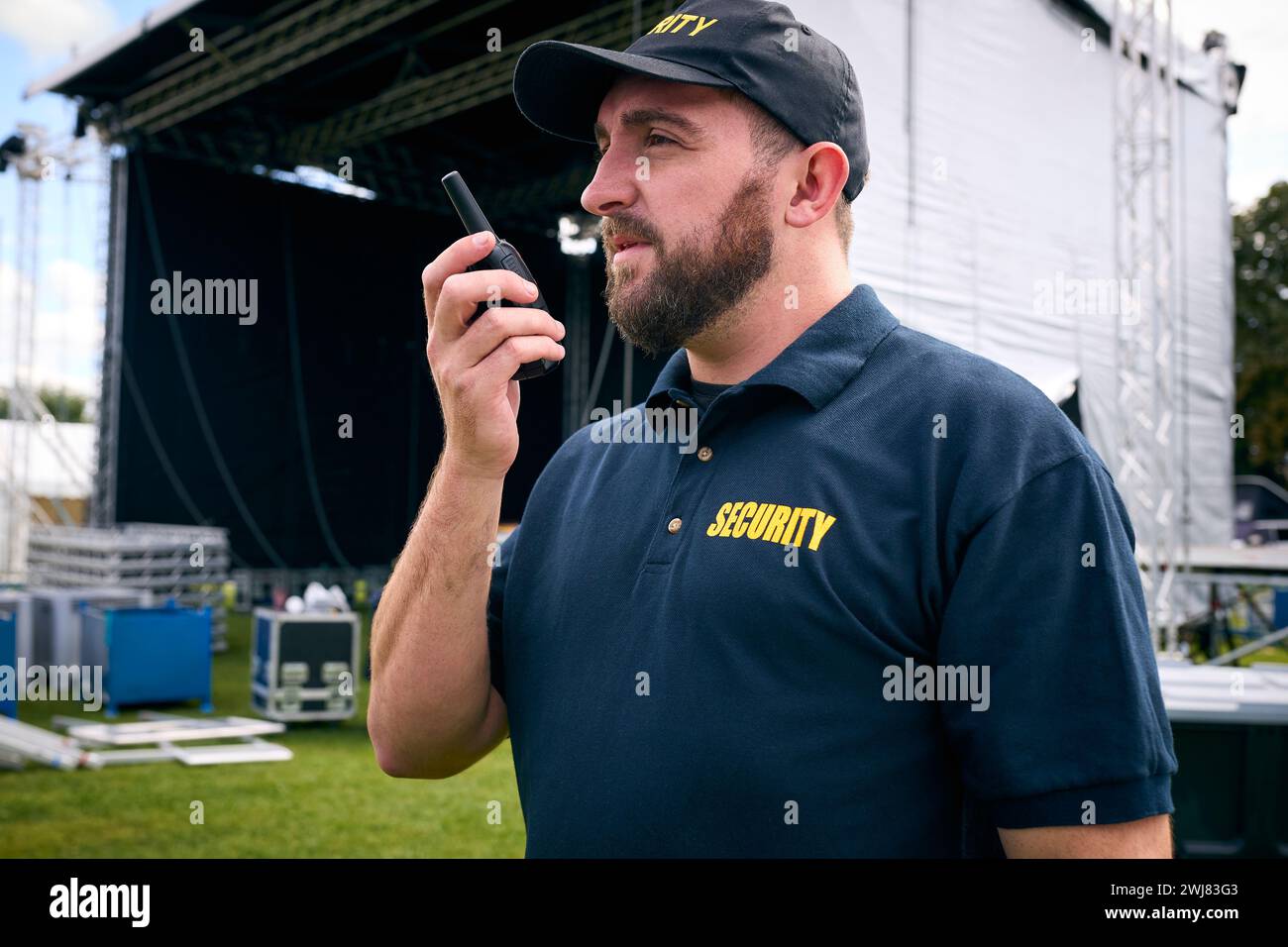 Security team hi-res stock photography and images - Alamy