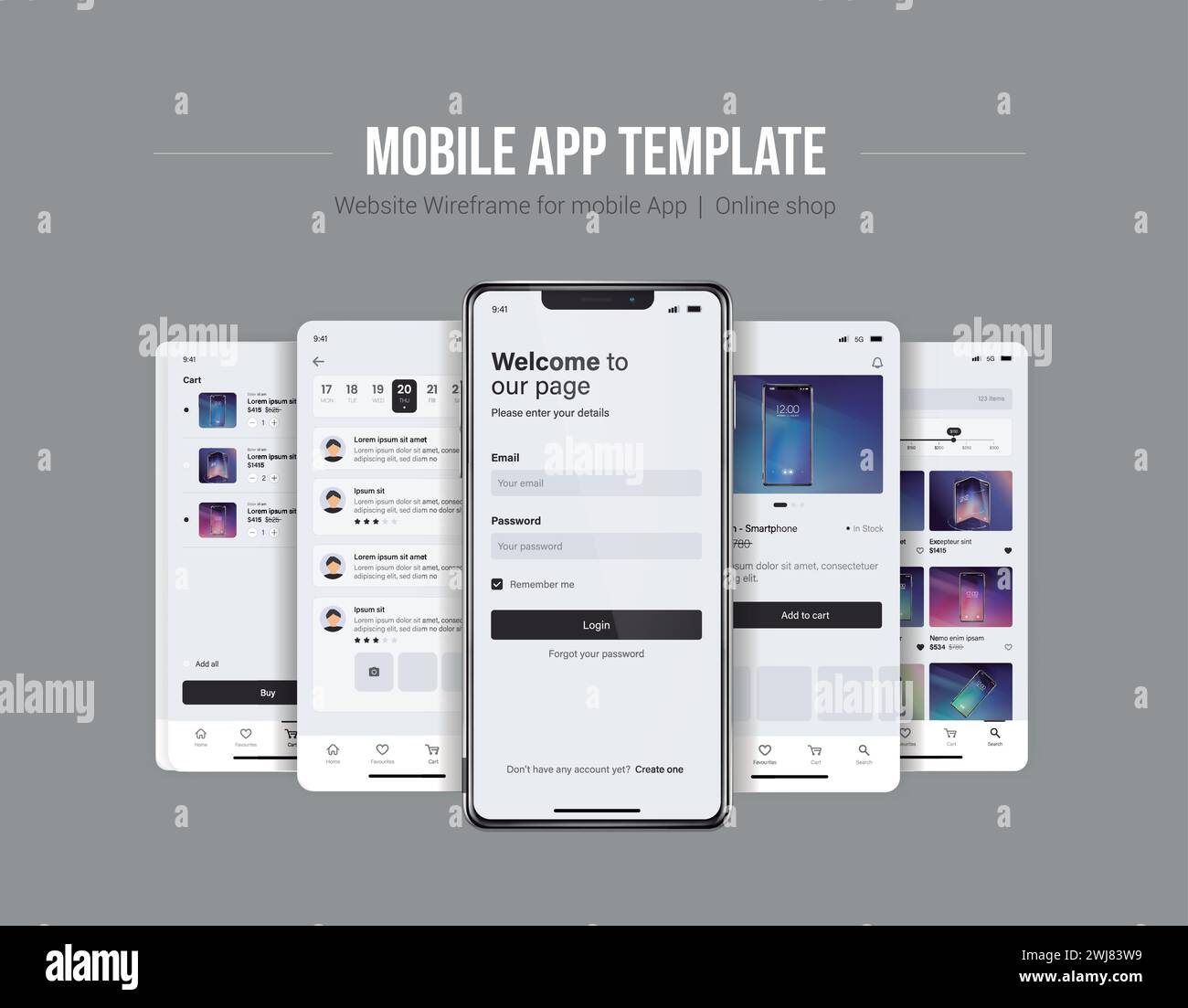 Banking login page Stock Vector Images - Alamy