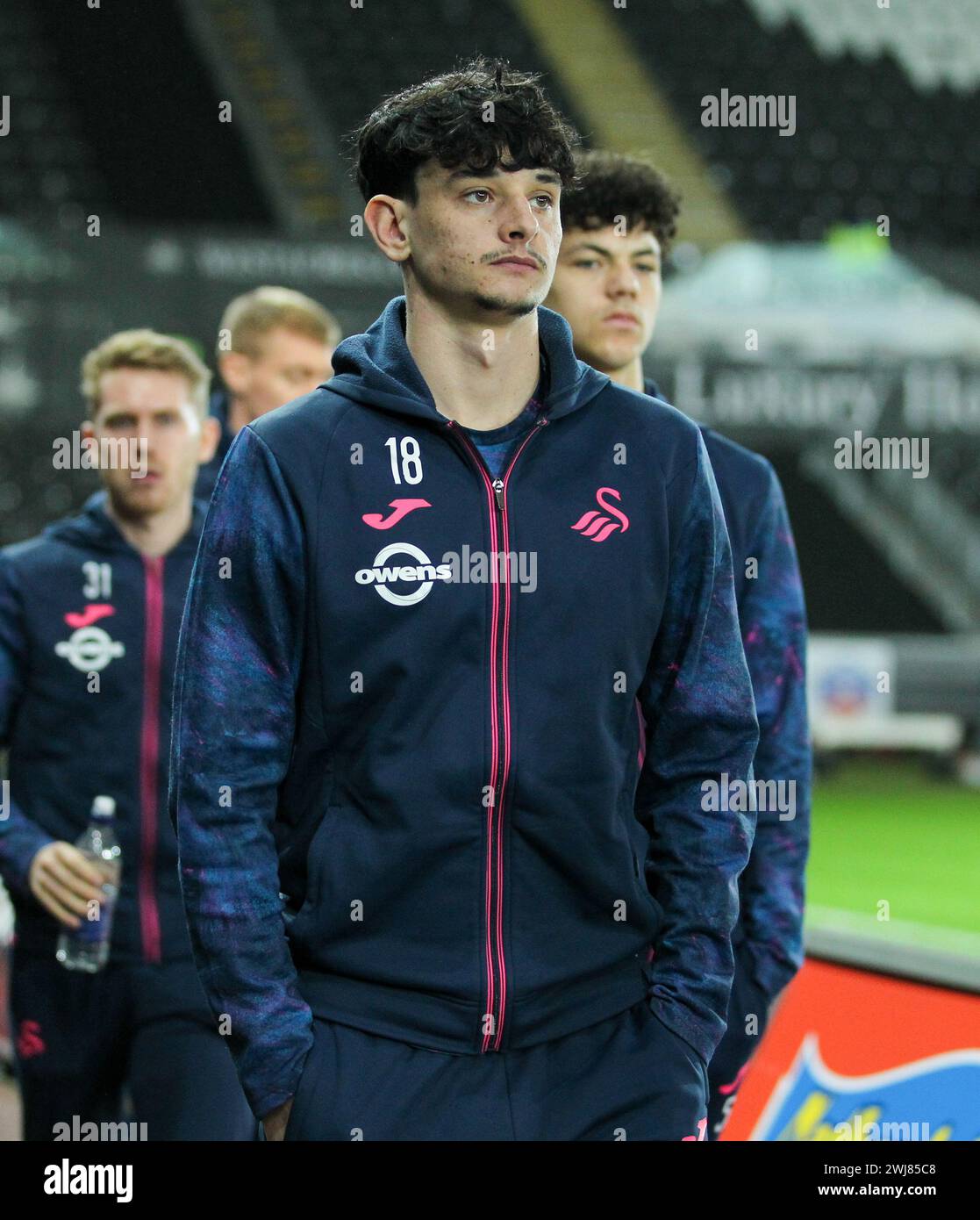 Swansea.com Stadium, Swansea, UK. 13th Feb, 2024. EFL Championship ...