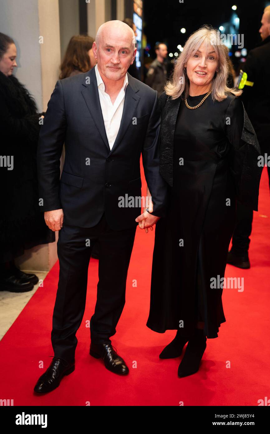 Barry McGuigan and Sandra McGuigan arrive for the press night of Just ...