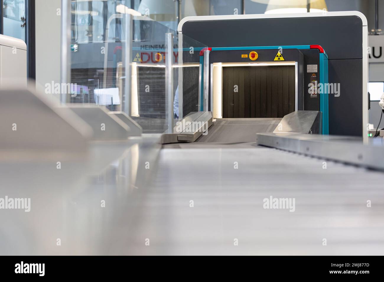 Airport security baggage scanner. High quality photo Stock Photo - Alamy