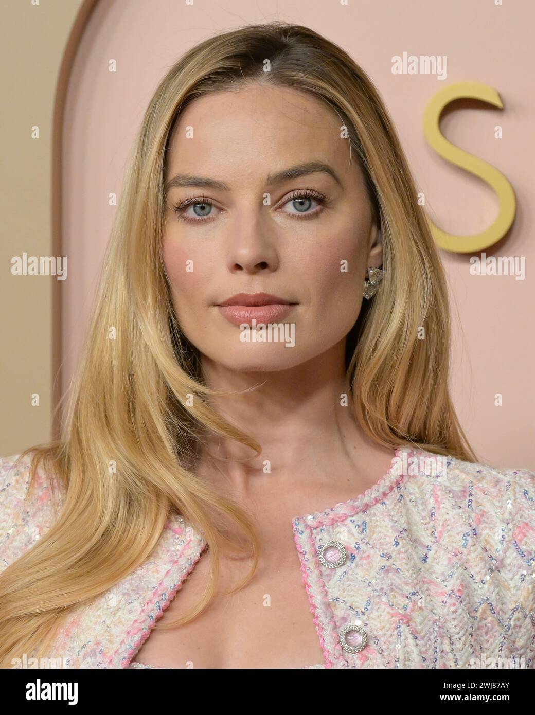 February 12, 2024, Beverly Hills, California, USA: Margot Robbie ...
