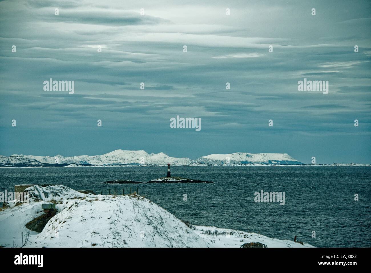 Skrolsvik, fort built by Nazi German Wehrmacht 1941, now ruins, museum ...