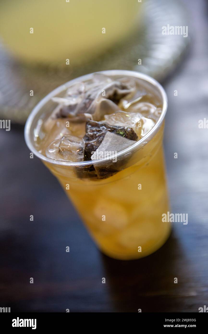 Iced tea tea bag hi-res stock photography and images - Alamy