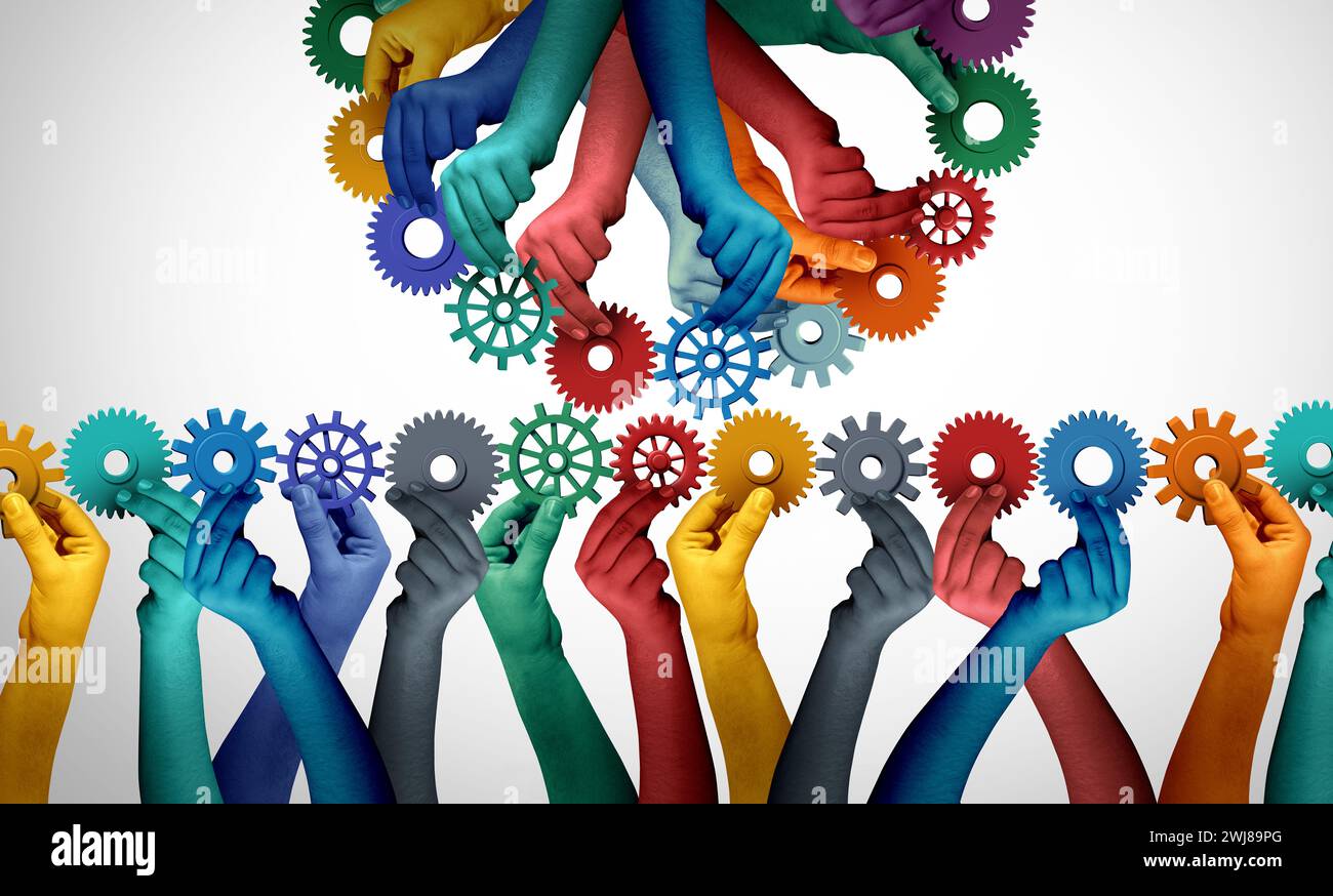 Concept two teams working together hi-res stock photography and images ... Concept two teams working together hi-res stock photography and images ...