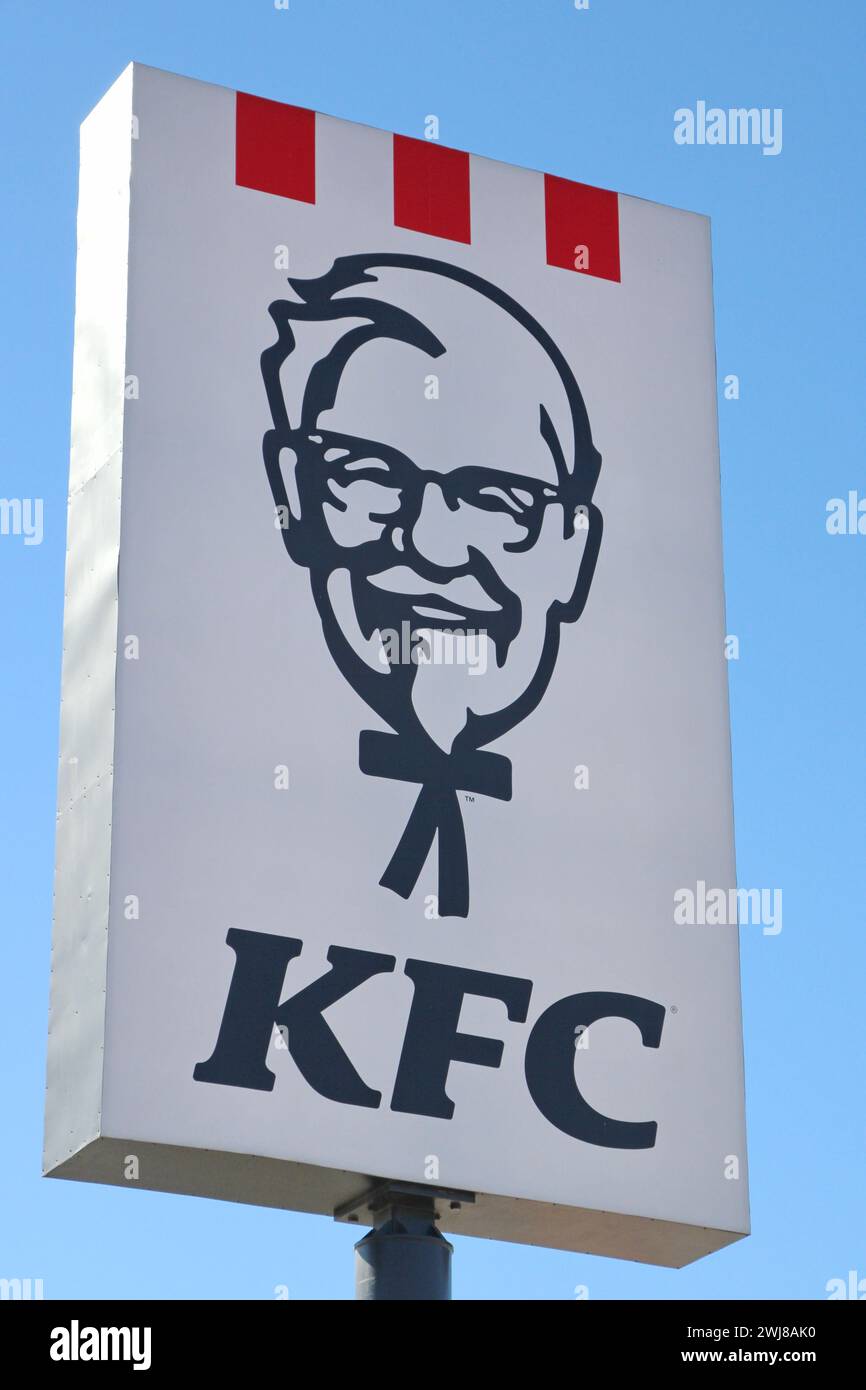 San Antonio, USA. 13th Feb, 2024. Exterior view of a Kentucky Fried ...