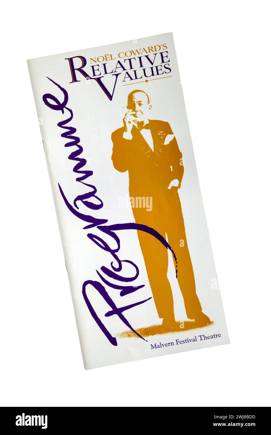 Noel cowards relative values hi-res stock photography and images - Alamy