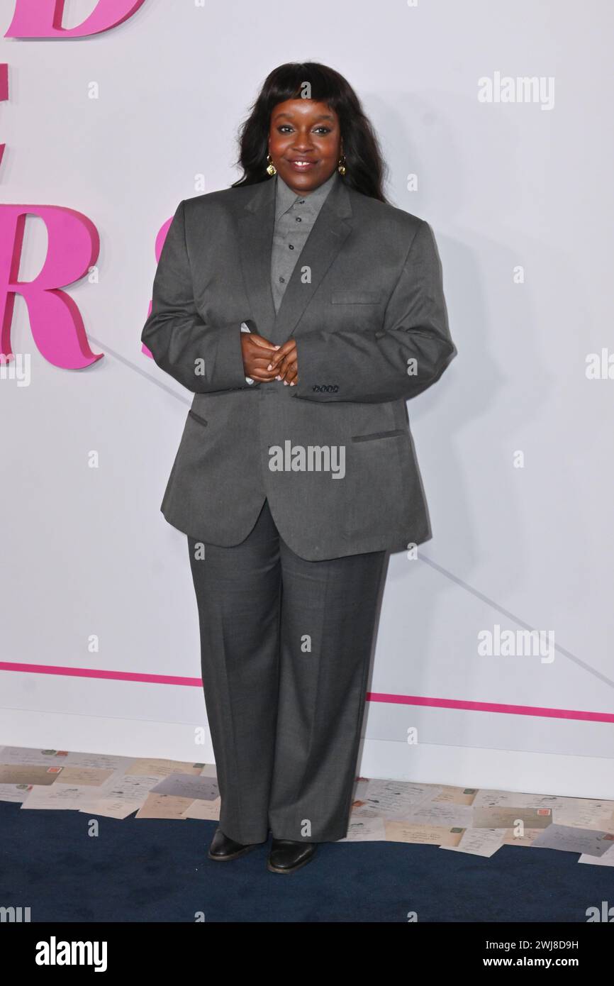 London, UK. 13th Feb, 2024. Lolly Adefope at Wicked Little Letters ...