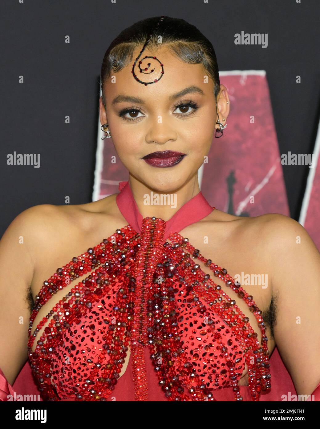 February 12, 2024, Westwood, California, United States: Celeste O ...