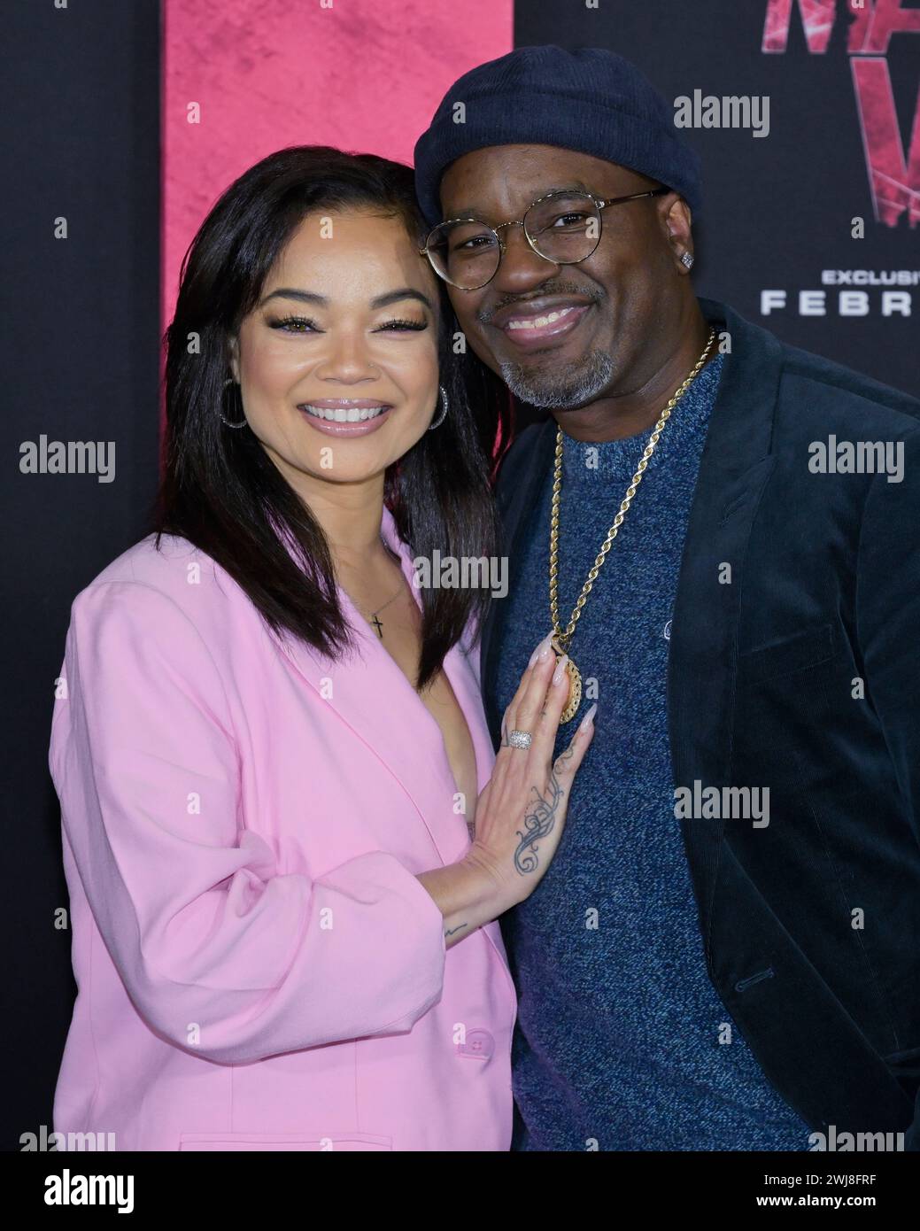 February 12, 2024, Westwood, California, United States: Dannella Lane ...