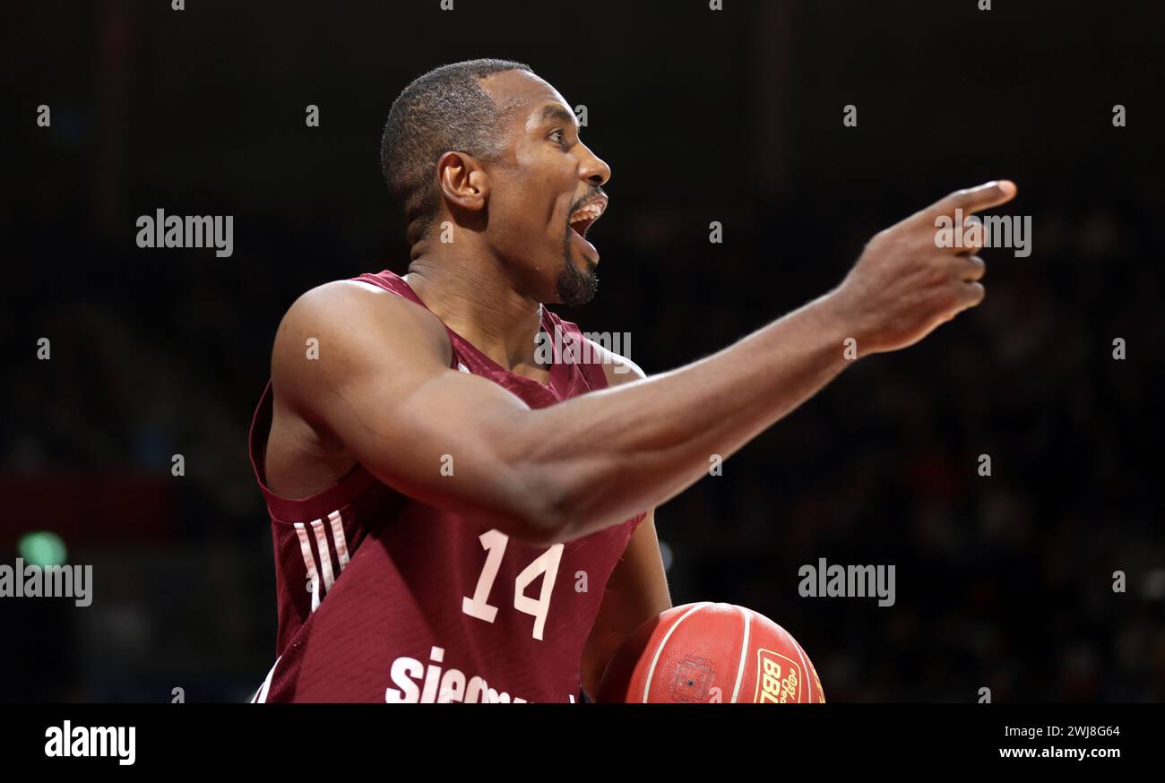 Serge Ibaka #14 von FC Bayern Muenchen FC Bayern Muenchen vs Niners ...