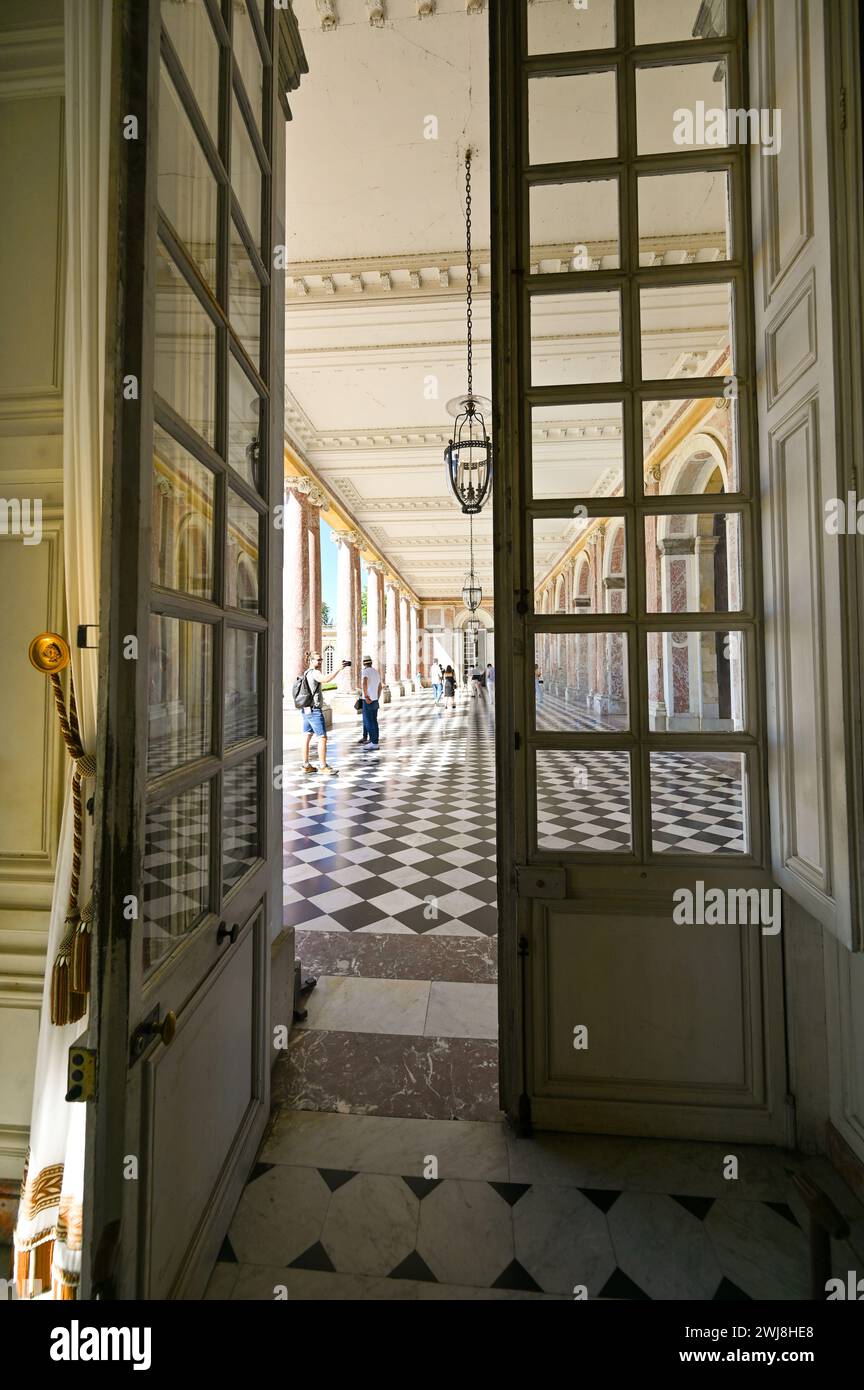 Versailles, Paris, France, June 2022. Stunning viewpoint shot from ...