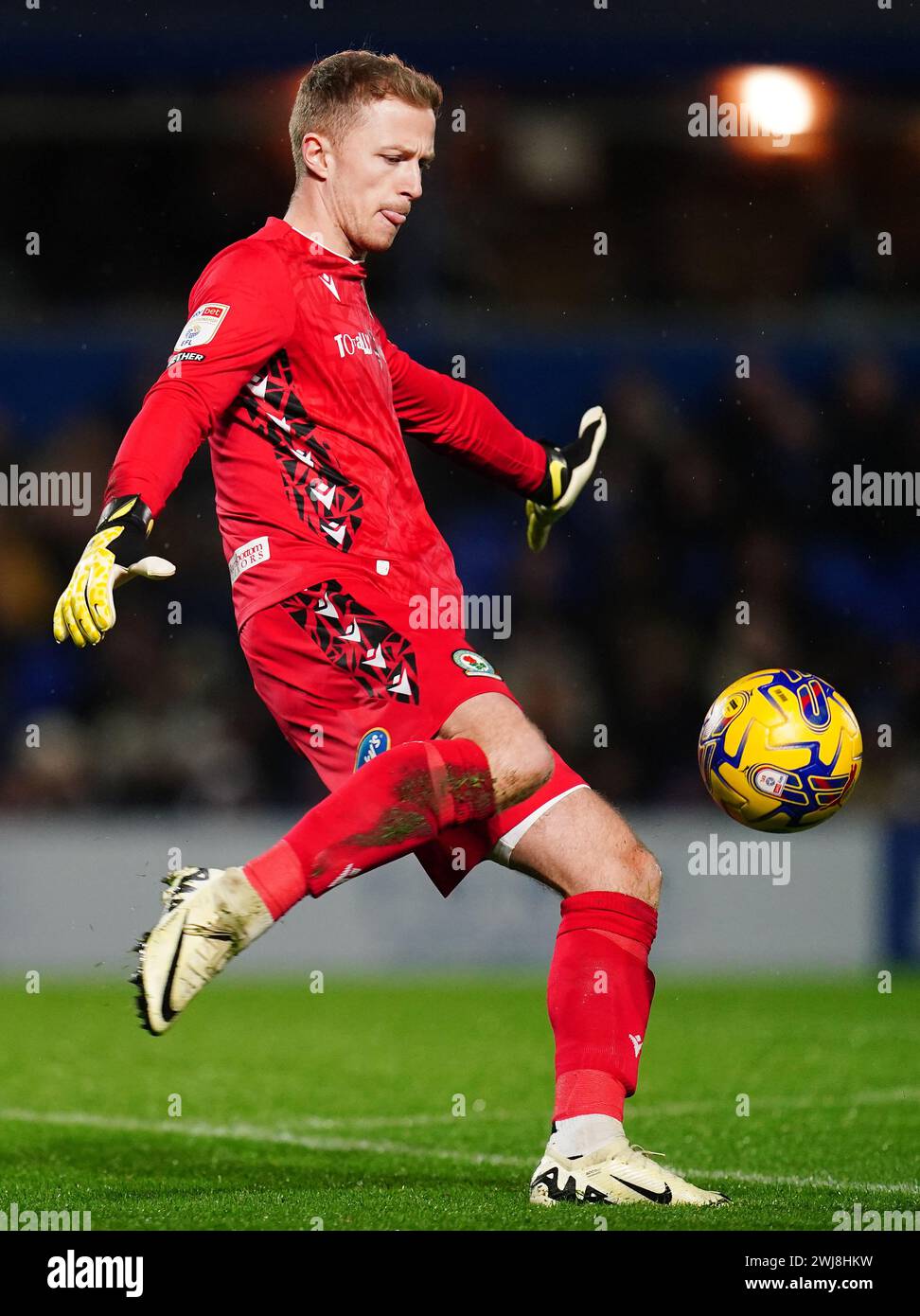 Blackburn Rovers goalkeeper Aynsley Pears during the Sky Bet ...