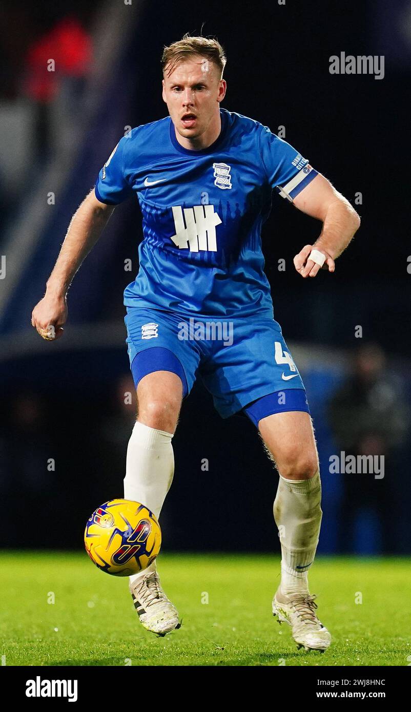 Birmingham City's Marc Roberts during the Sky Bet Championship match at St. Andrew's ...