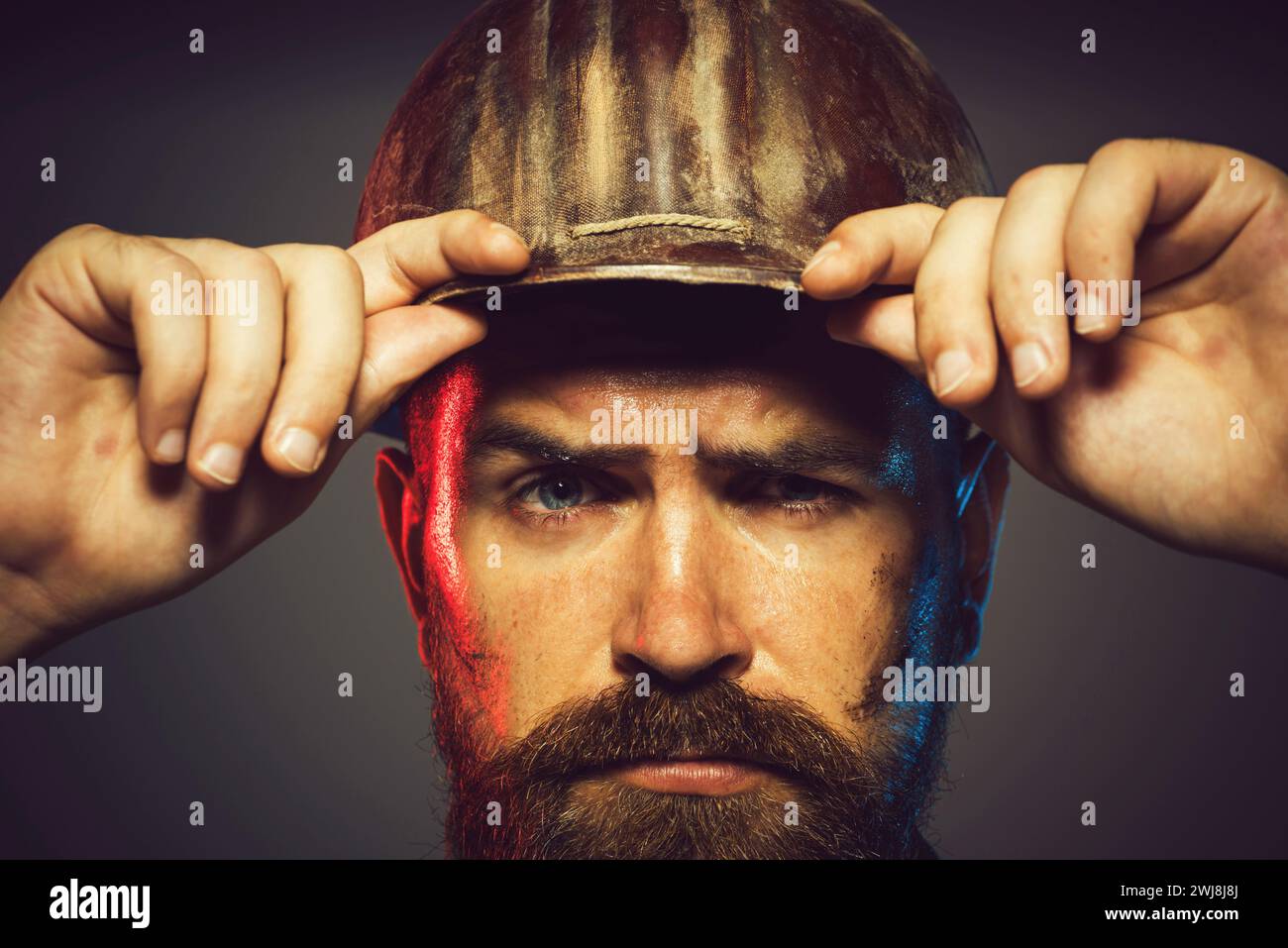 Portrait handsome male architect engineer hi-res stock photography and ...