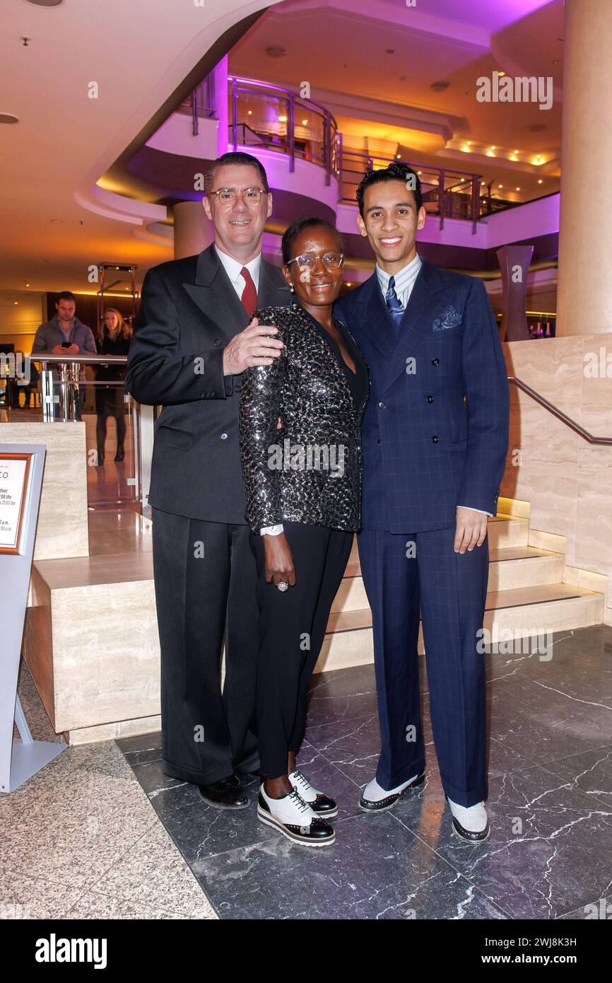 Askania Award 2024 Andrej Hermlin, Joyce Hermlin und David Hermlin beim ...