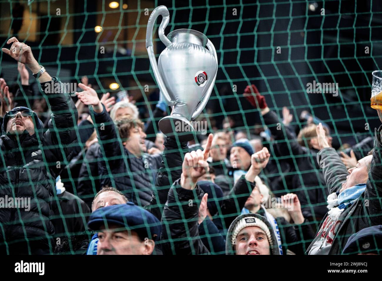 Manchester City fans in connection with FC Copenhagen meeting ...