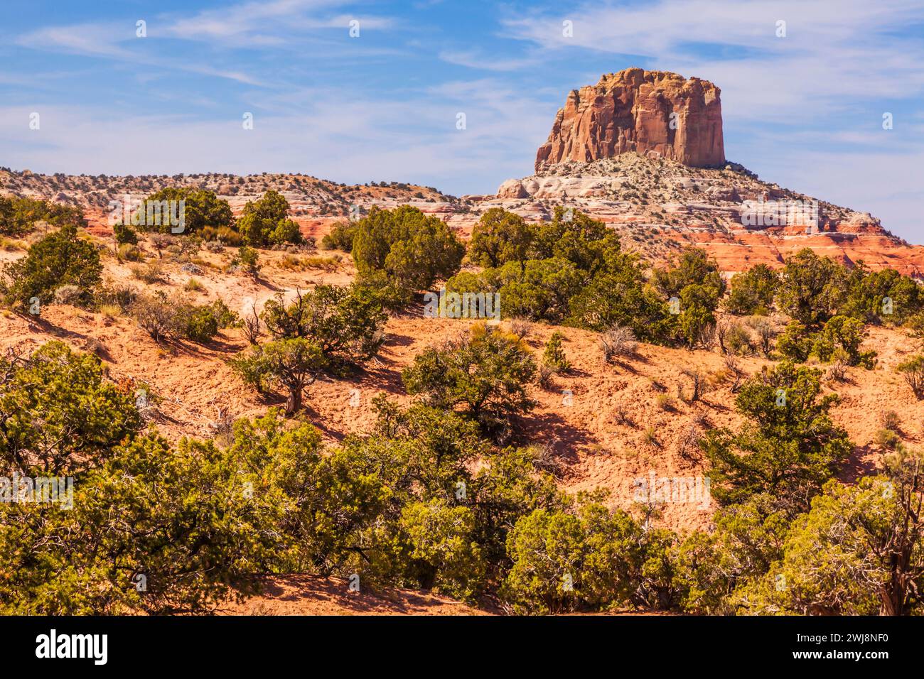 Desert landscape on Navajo Reservation in Arizona Stock Photo - Alamy