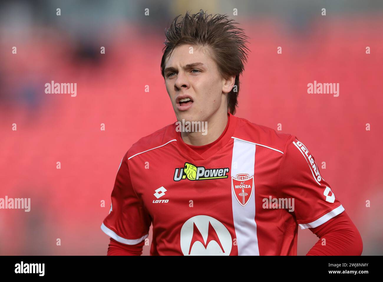 Monza, Italy. 11th Feb, 2024. Alessio Zerbin of AC Monza during the ...