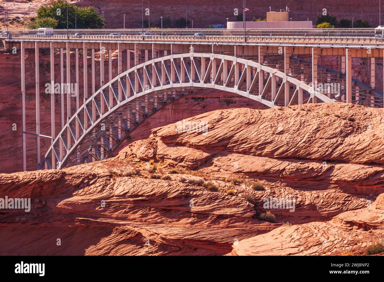 Glen Canyon Dam on the Colorado River at Page, Arizona Stock Photo - Alamy