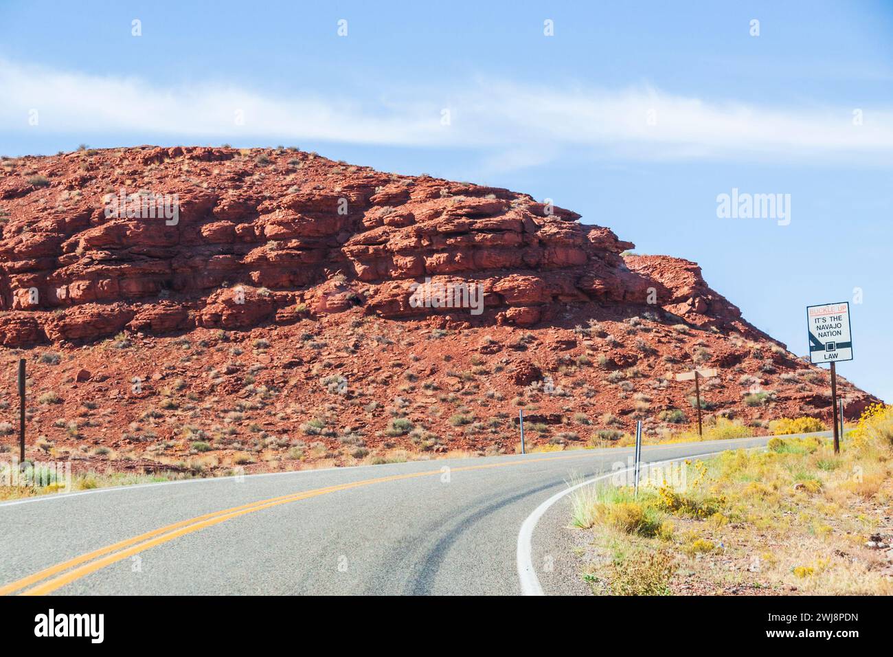 US 163 scenic byway from Southern Utah in Arizona, passes through ...
