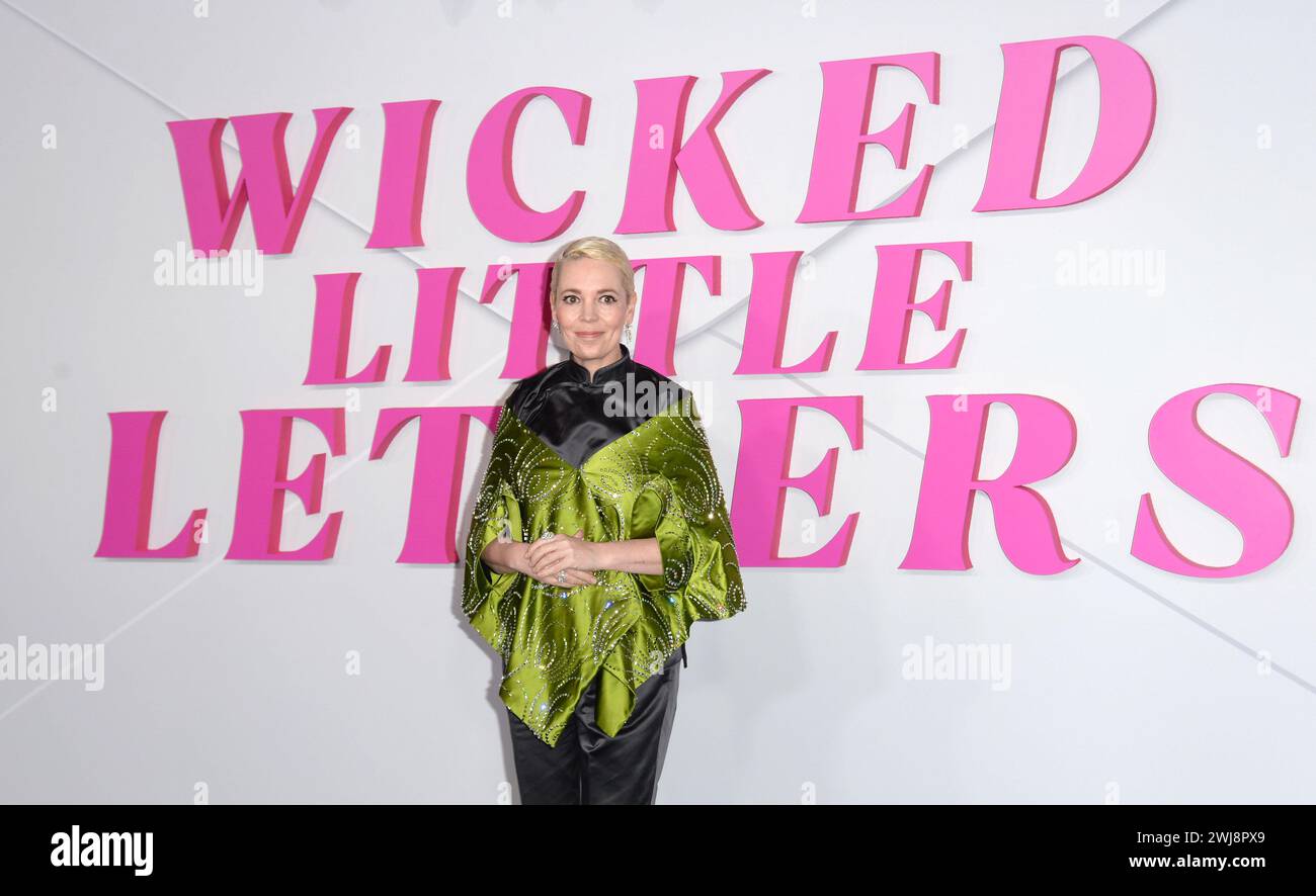 Photo Must Be Credited ©Alpha Press 078237 13/02/2024 Olivia Colman ...