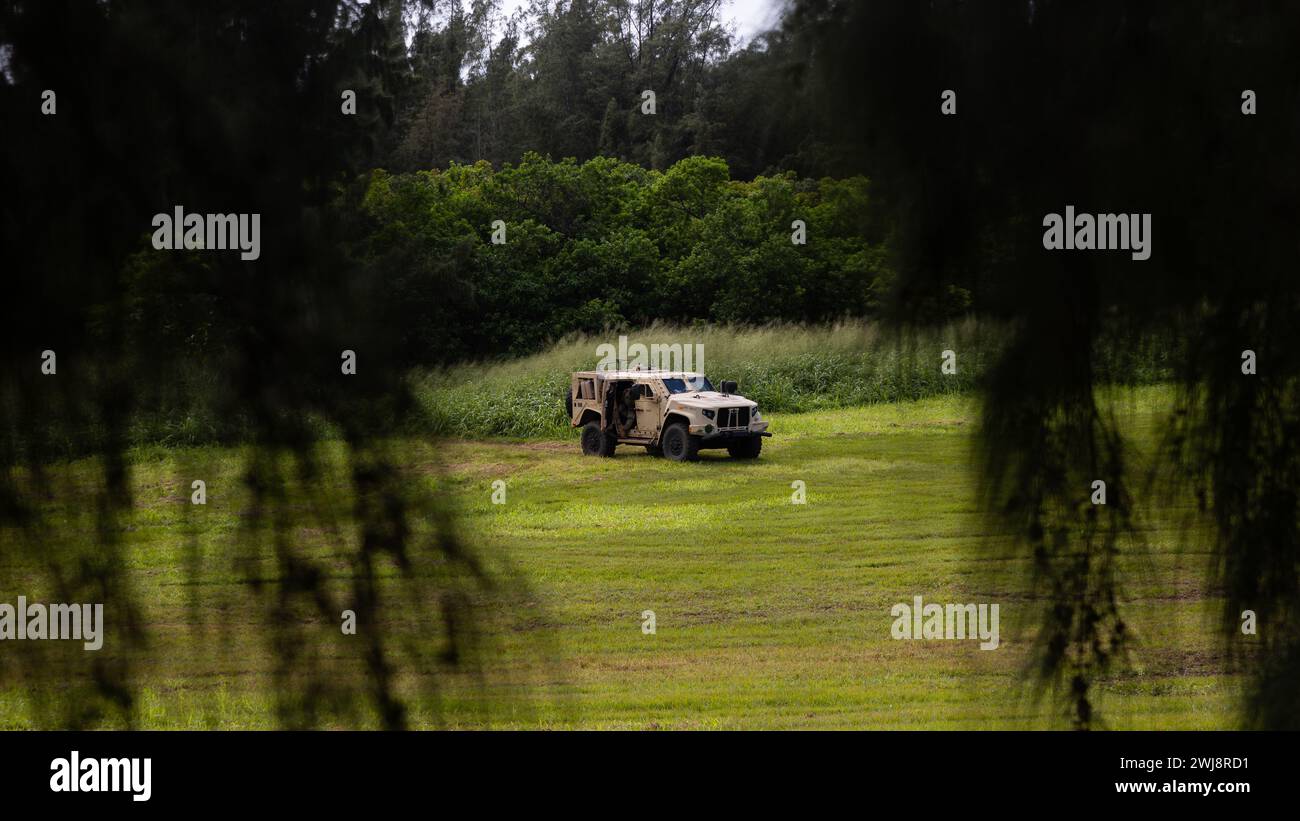 U.S. Marines with 3d Littoral Logistics Battalion, 3d Marine Littoral ...
