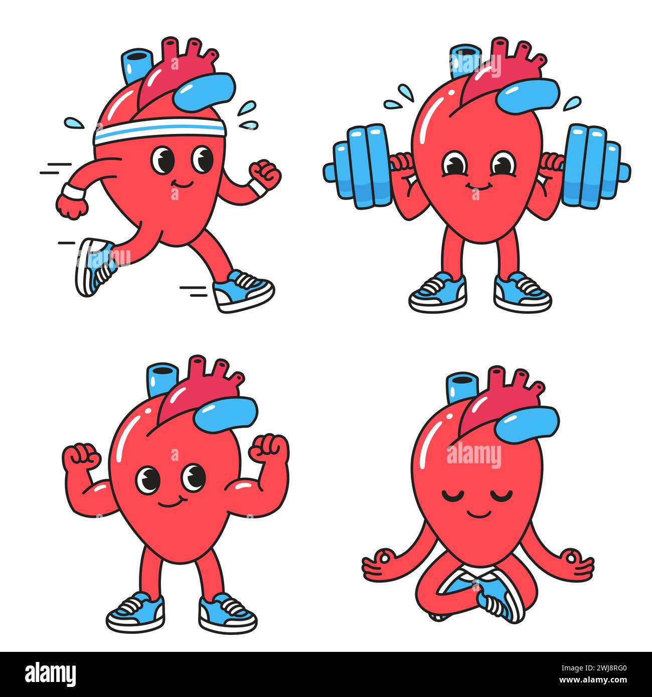 Rubberhose animation vector vectors hi-res stock photography and images ...