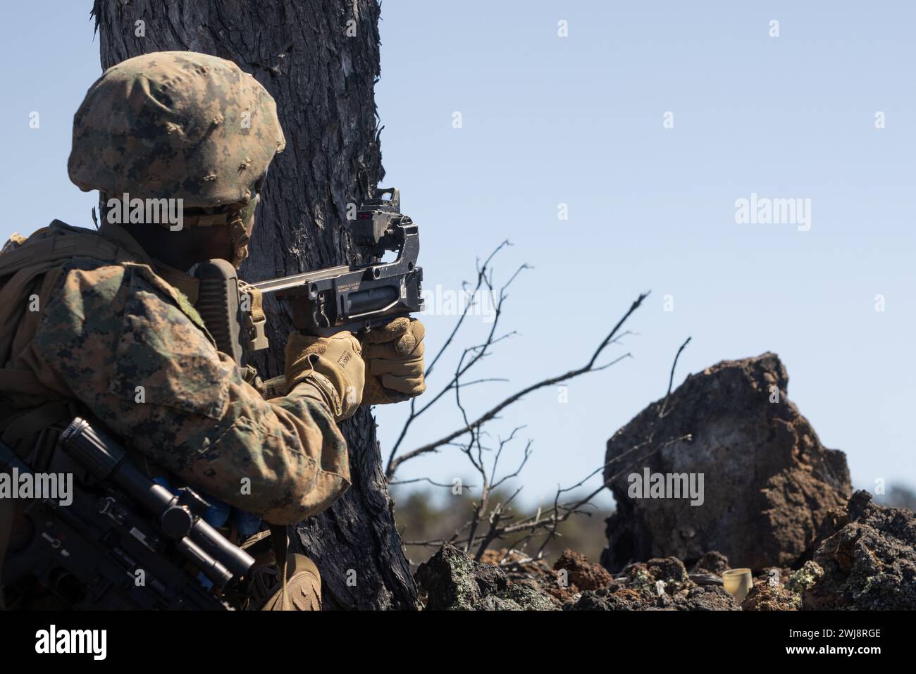 M320 grenade launcher hi-res stock photography and images - Alamy