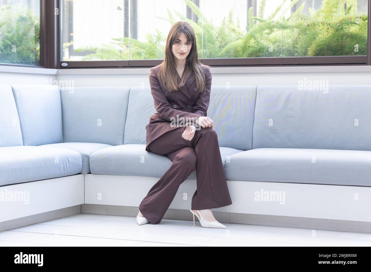 Rome, Italy. 13th Feb, 2024. Italian actress Pilar Fogliati attends the ...