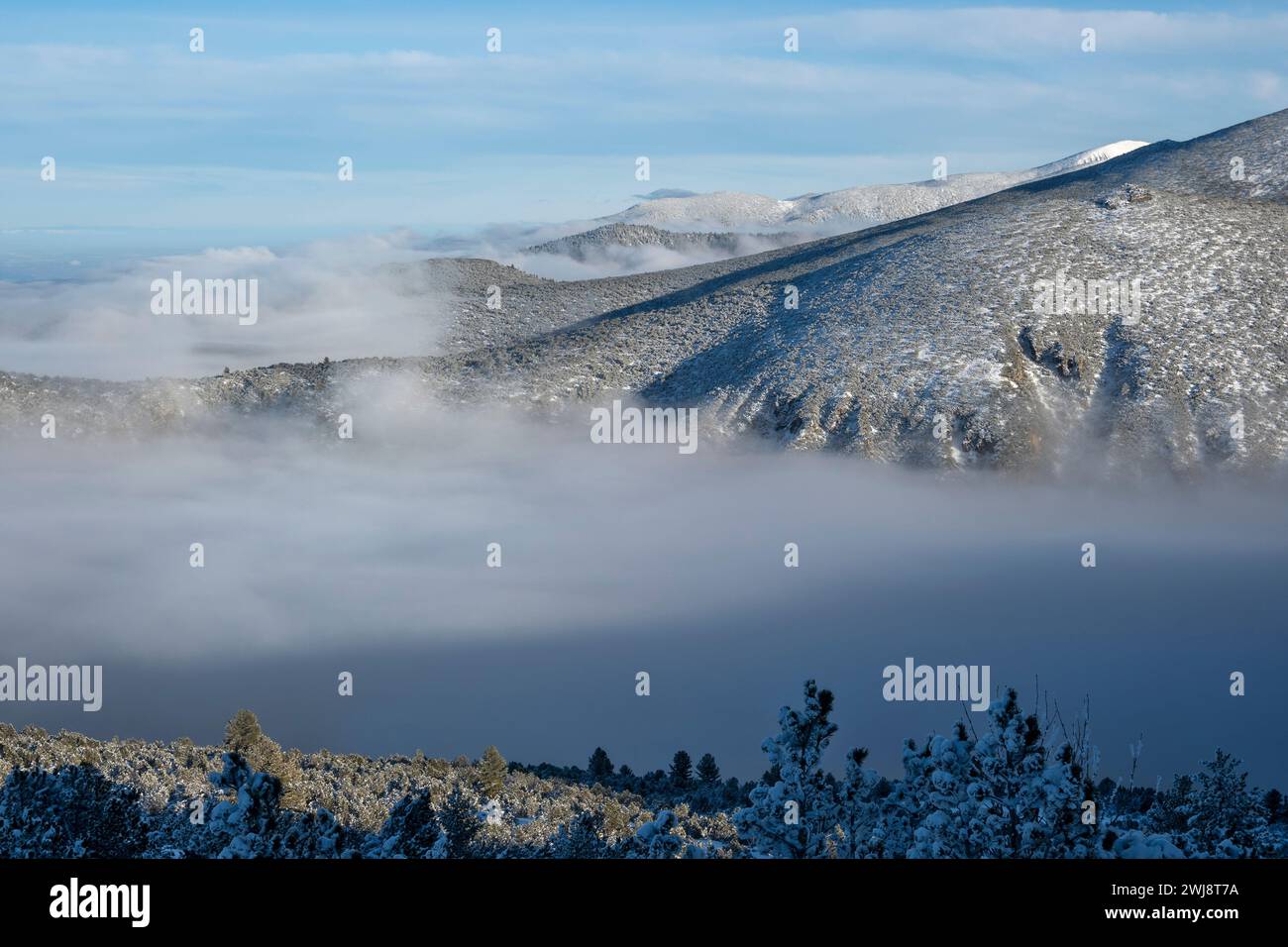 Amazing Winter Landscape of Rila mountain near Musala peak, Bulgaria ...