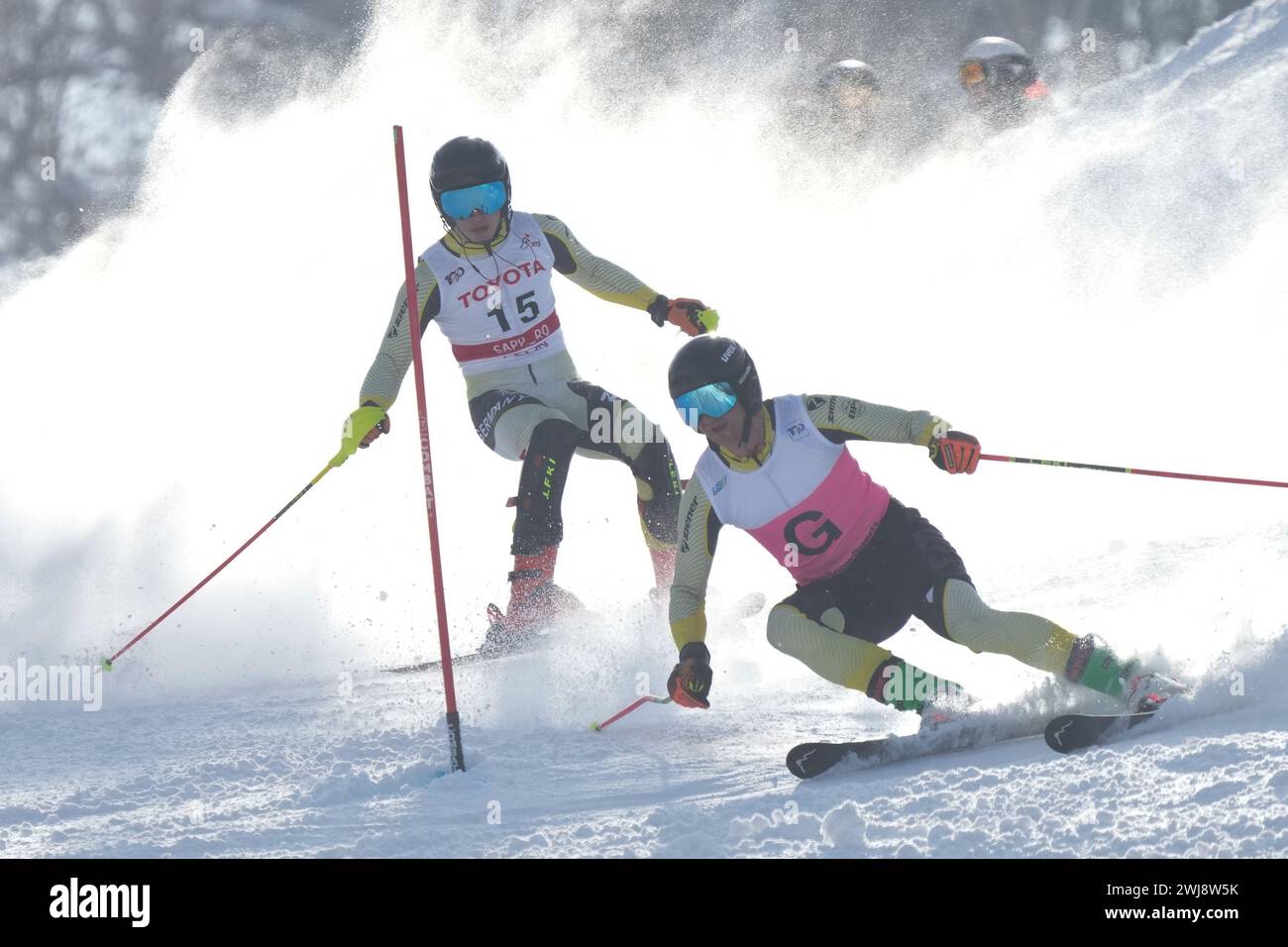 Sapporo, Japan. 13th Feb, 2024. Alexander Rauen (GER) Alpine Skiing ...
