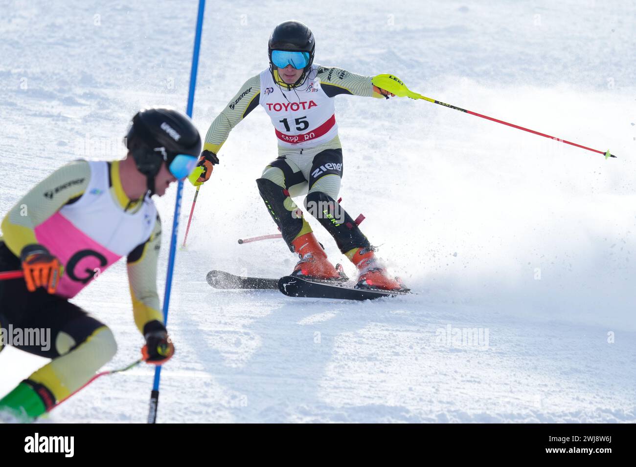 Sapporo, Japan. 13th Feb, 2024. Alexander Rauen (GER) Alpine Skiing ...