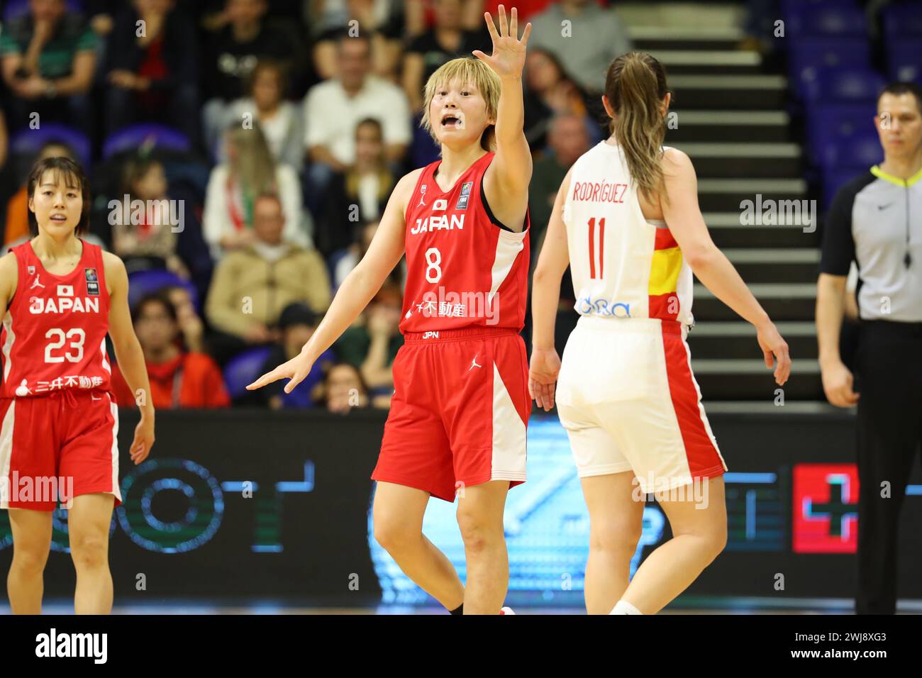 Sopron, Hungary. 8th Feb, 2024. Maki Takada (JPN) Basketball : FIBA ...