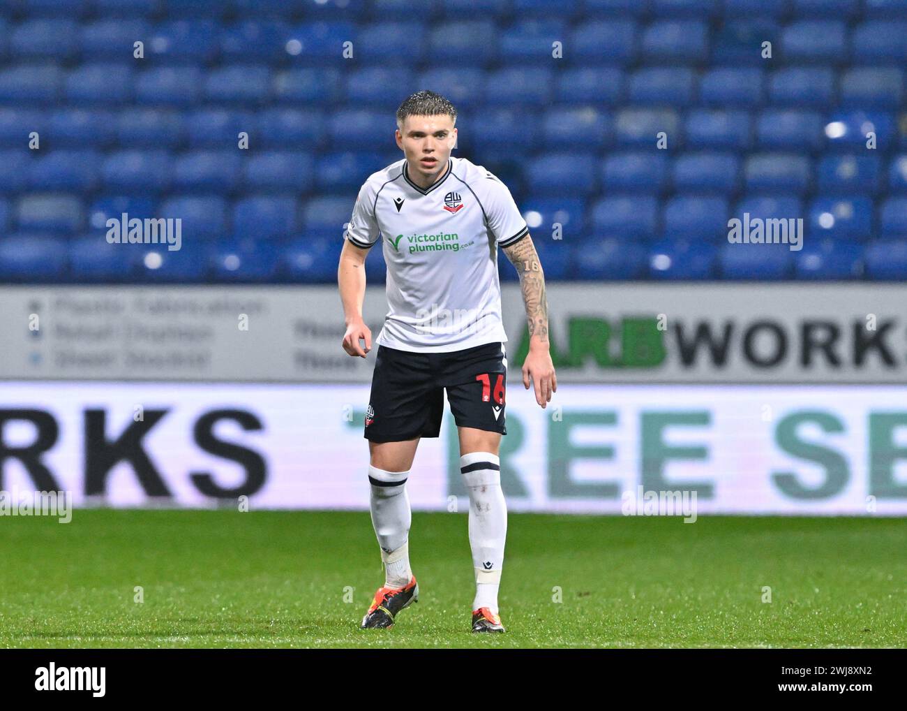 Aaron Morley of Bolton Wanderers, during the Sky Bet League 1 match ...