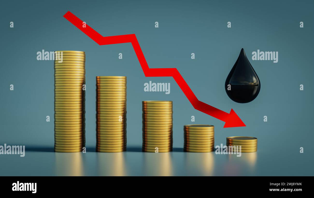 Oil decline hi-res stock photography and images - Alamy