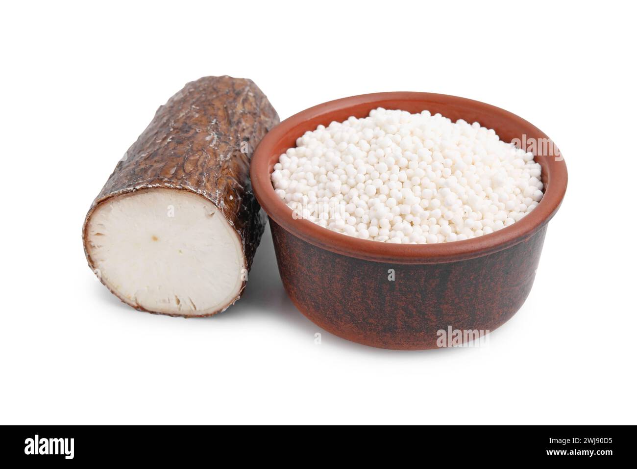 Tapioca cassava manioc Cut Out Stock Images & Pictures - Alamy