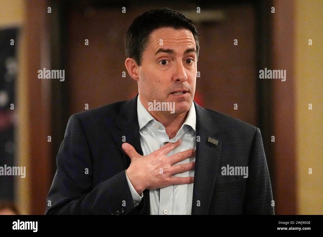 Ohio Secretary of State and Republican candidate for U.S. Senate Frank ...