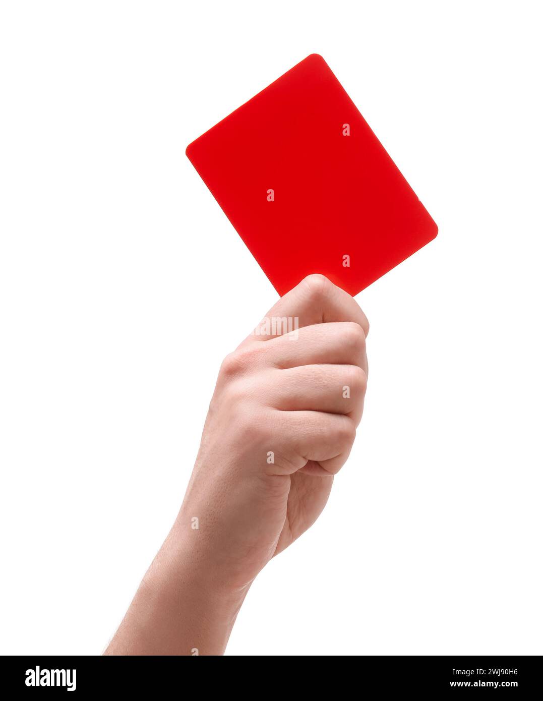 Stadium football red card Cut Out Stock Images & Pictures - Alamy