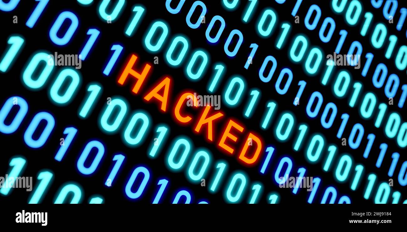 Hacked message. Binary code, hacked computer system. Hacked message ... Hacked message. Binary code, hacked computer system. Hacked message ...