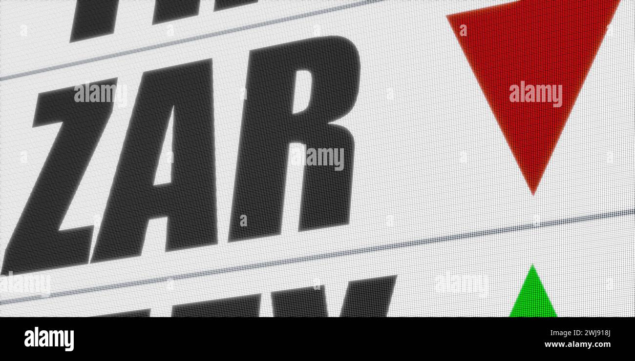 South African rand currency sign. South African rand currency symbol ...