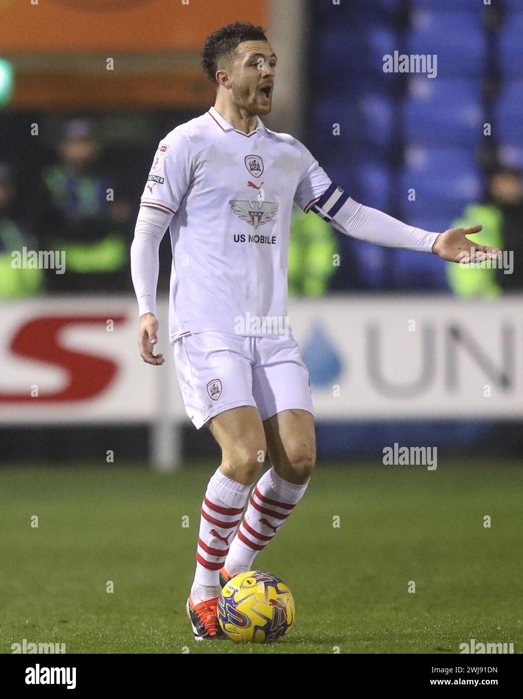 Jordan Williams of Barnsley during the Sky Bet League 1 match ...