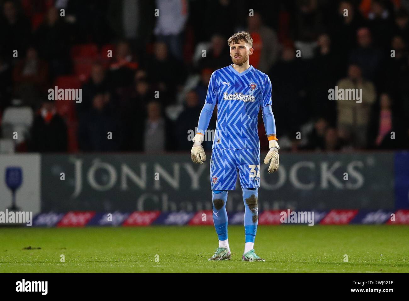Daniel Grimshaw of Blackpool during the Sky Bet League 1 match ...