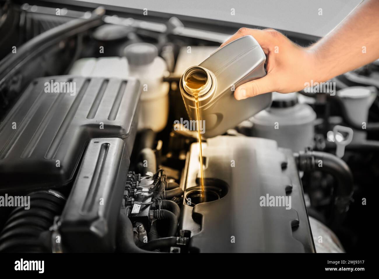 Man truck diesel engine hi-res stock photography and images - Alamy