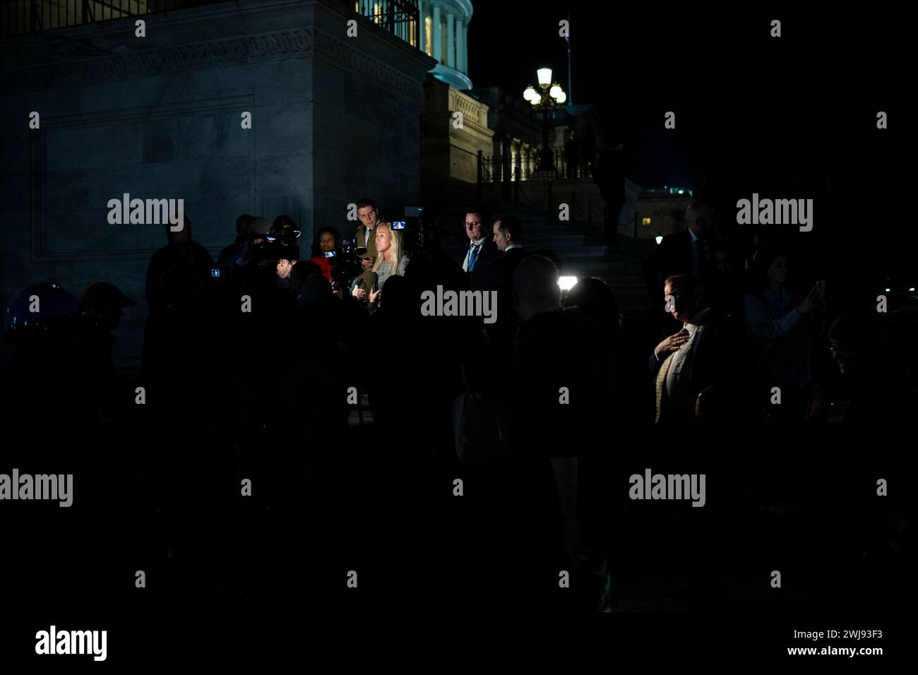 Washington, USA. 13th Feb, 2024. Representative Marjorie Taylor Greene ...