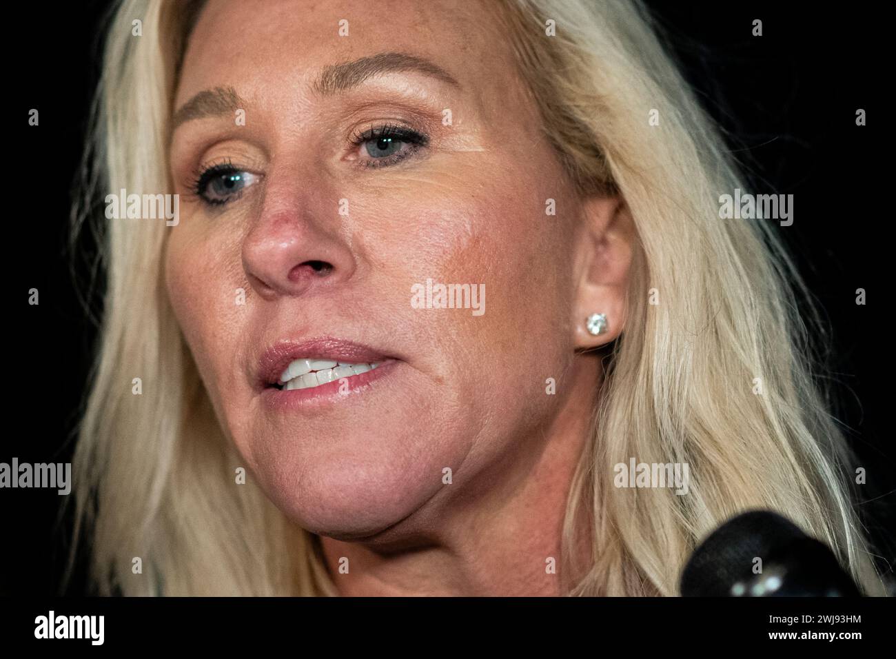 Washington, USA. 13th Feb, 2024. Representative Marjorie Taylor Greene ...
