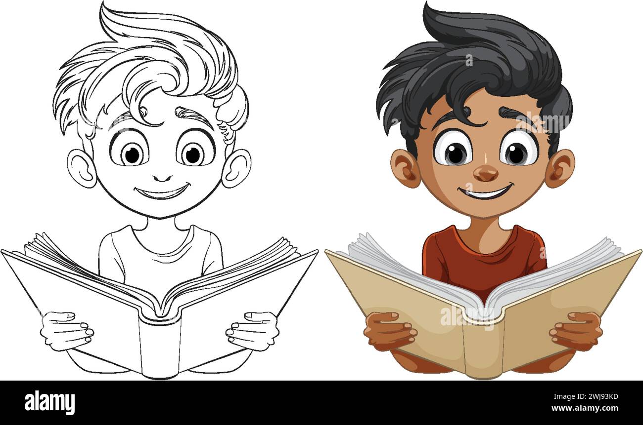 Youth literacy Stock Vector Images - Alamy