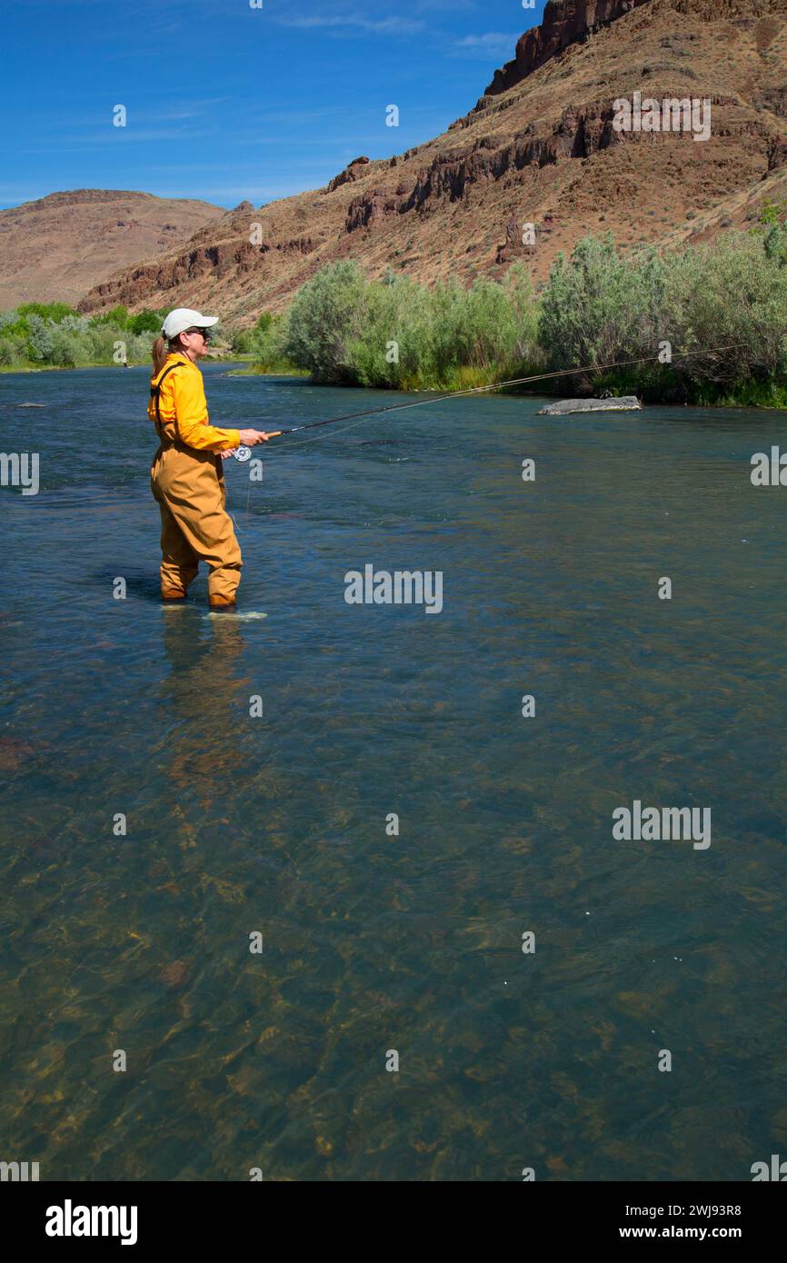 Flyfishing in Lower Owyhee River canyon, Vale District Bureau of Land ...